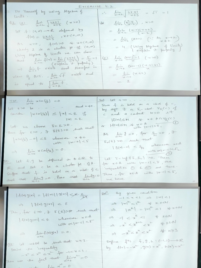 4.2 Bartle Solutions. | PDF