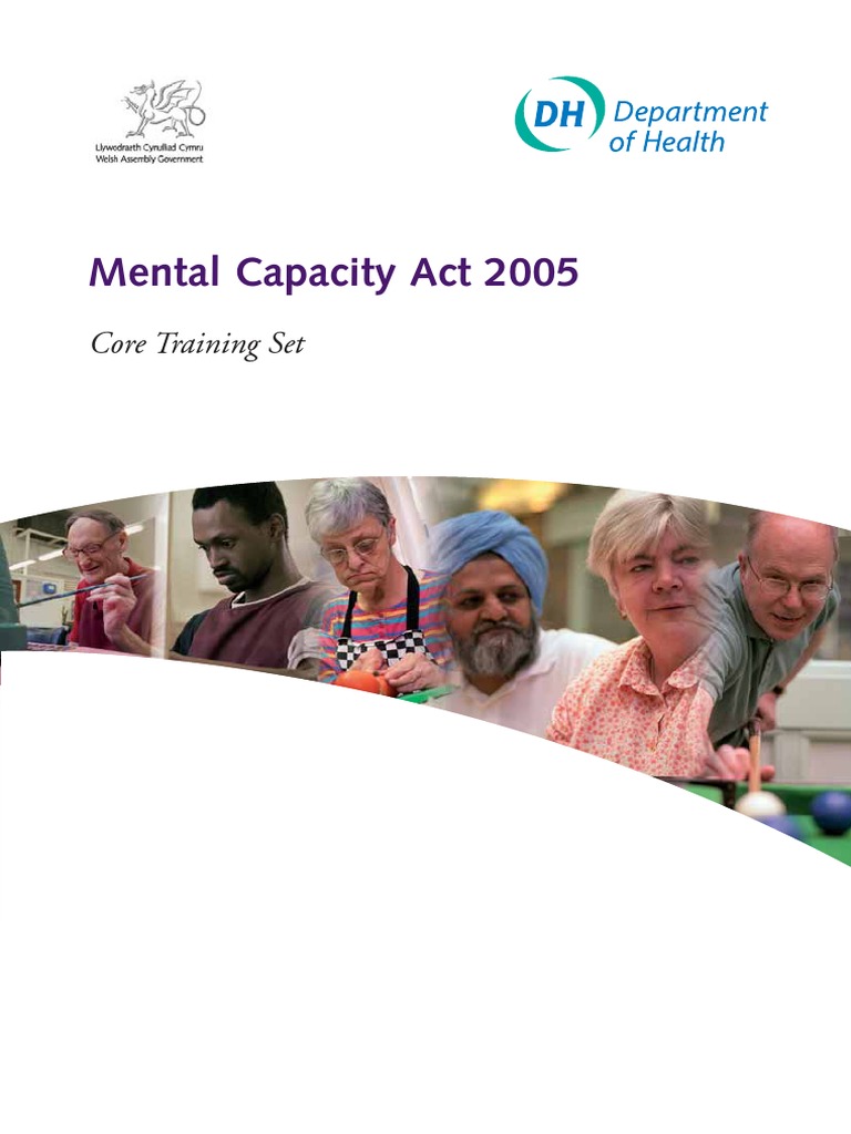 Mental Capacity Act Core Tr1 | PDF | Intellectual Disability | Dementia