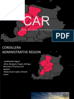 Overview of the CAR Region in the Philippines | PDF