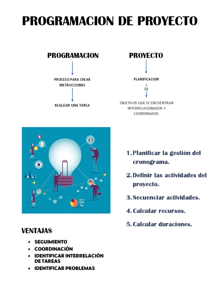 Programacion de Proyecto | PDF