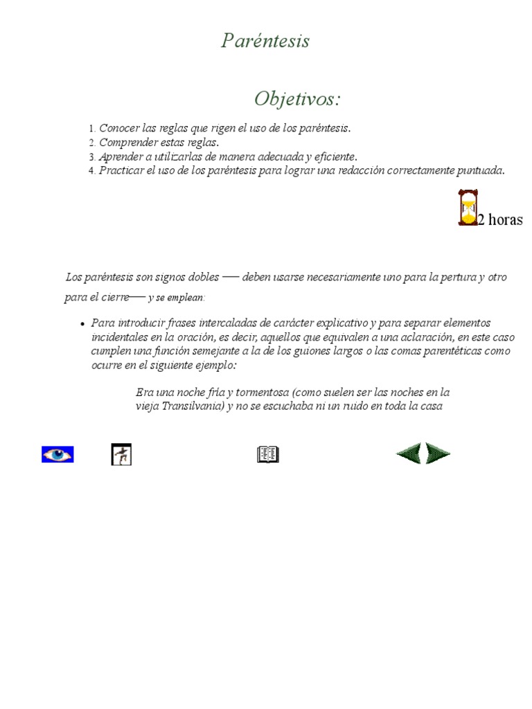 Paréntesis | PDF
