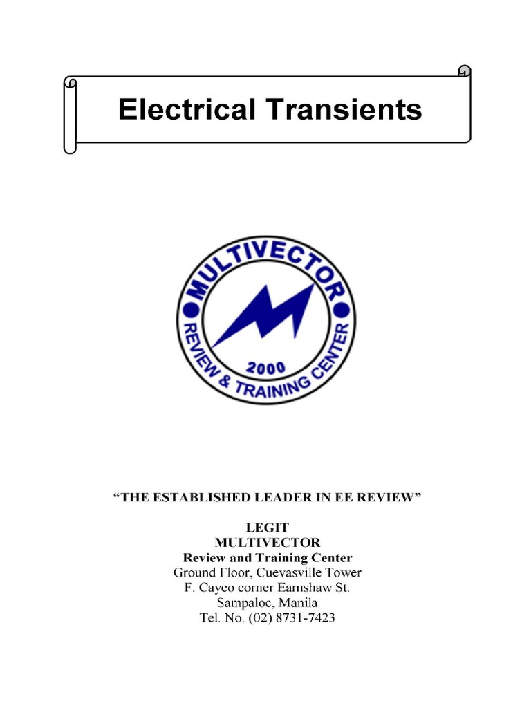 06 - Electrical Transients PDF | PDF