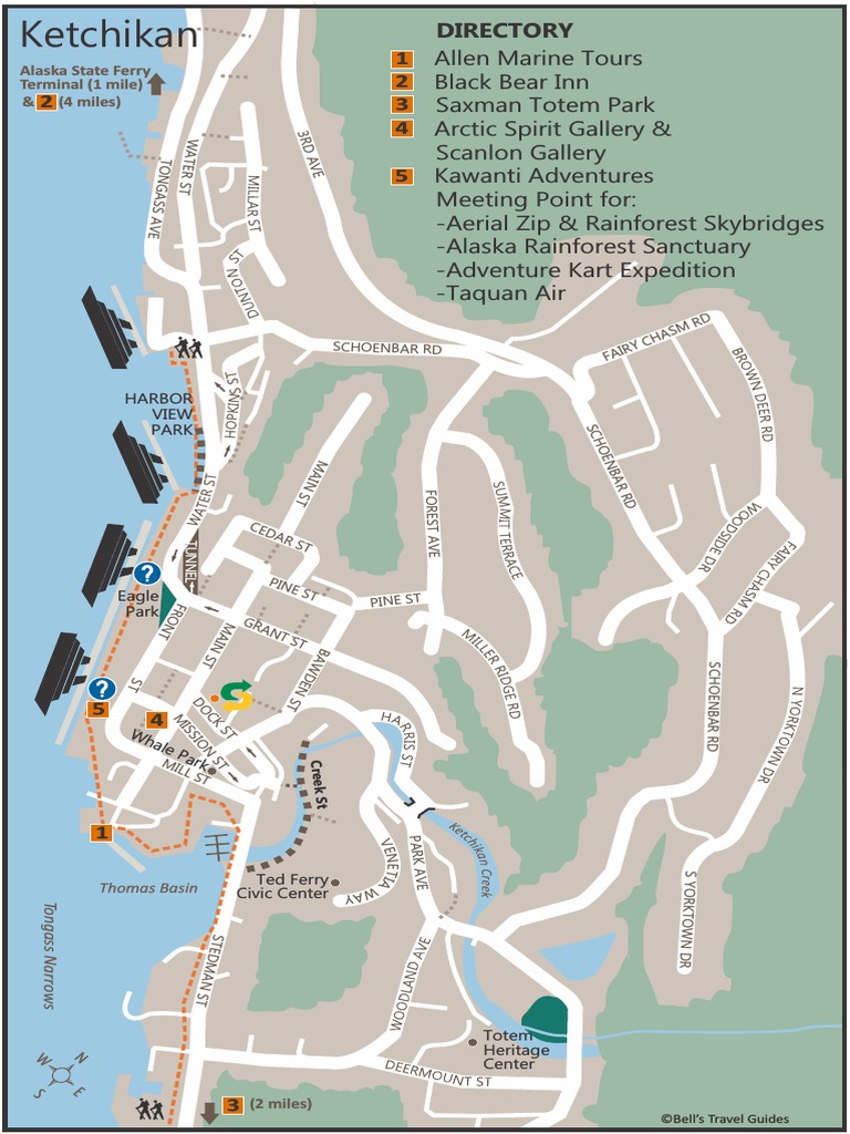 Ketchikan Alaska Map | PDF