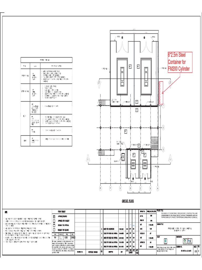 FM200 Cylinder Location | PDF