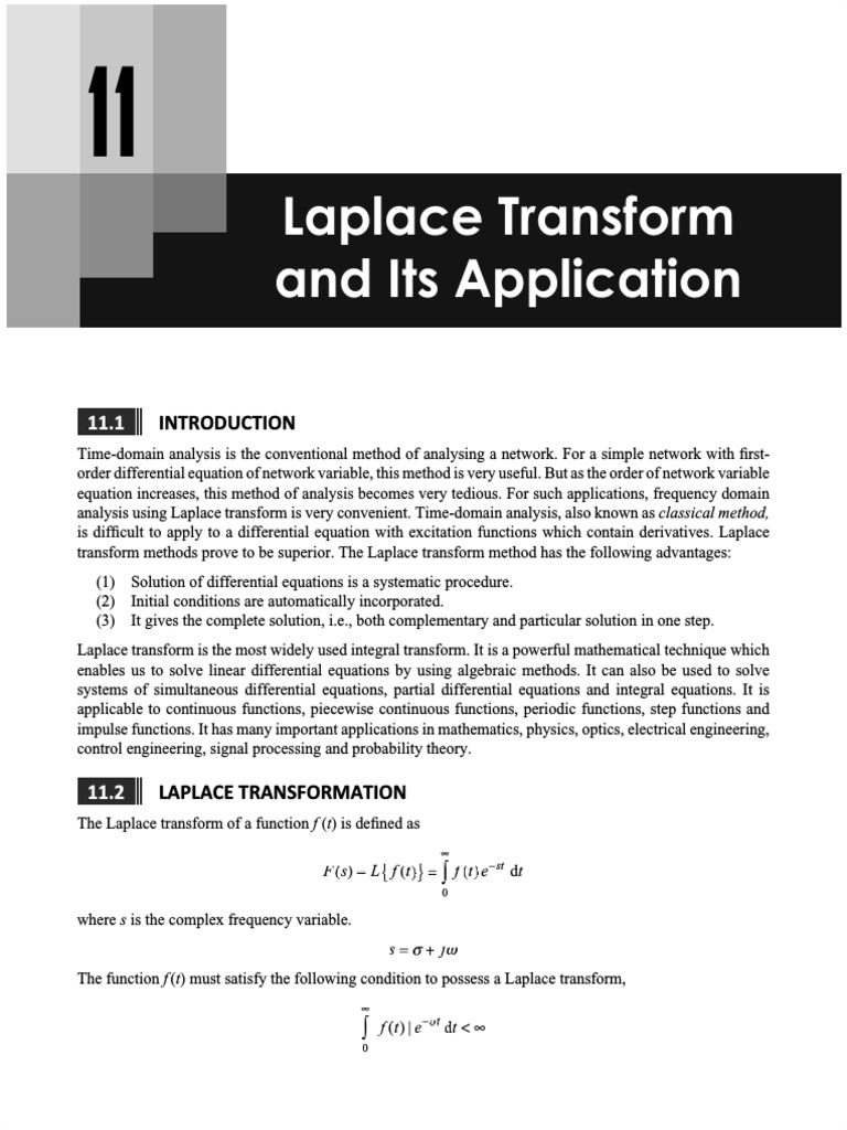 Laplace Transform and Applications-R Singh | PDF | Mathematical ...