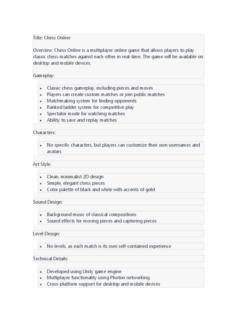 Ejemplo Documento GDD 2 | PDF