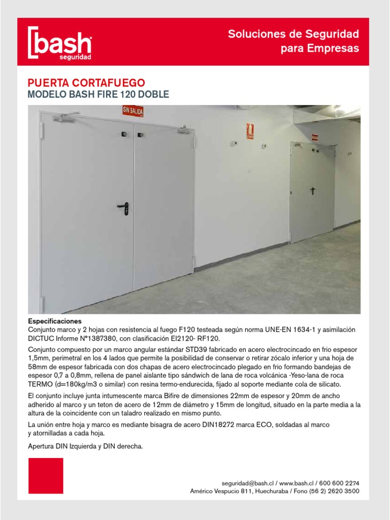 Bash Fire 120 Doble | PDF | Materiales