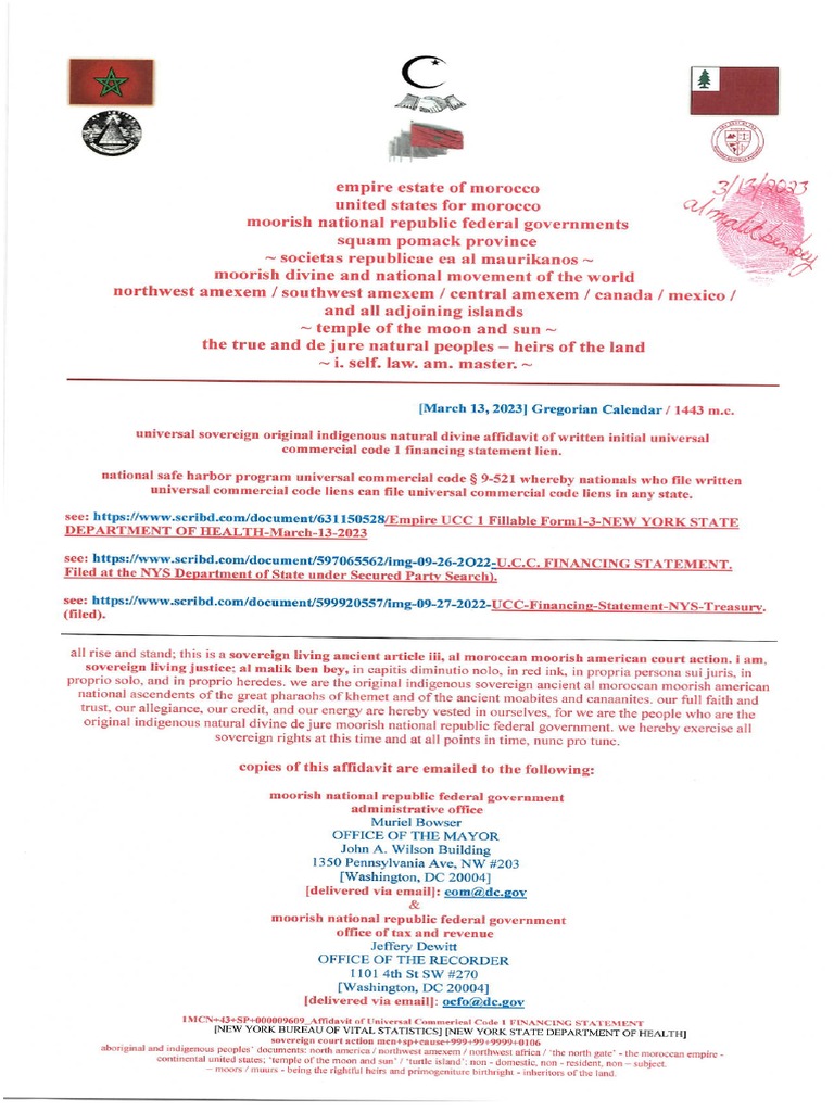 Birth Certificate Lien | PDF