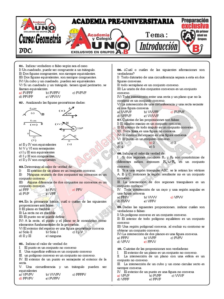 Introducción 2021 PDF | PDF | Triángulo | Conjunto convexo