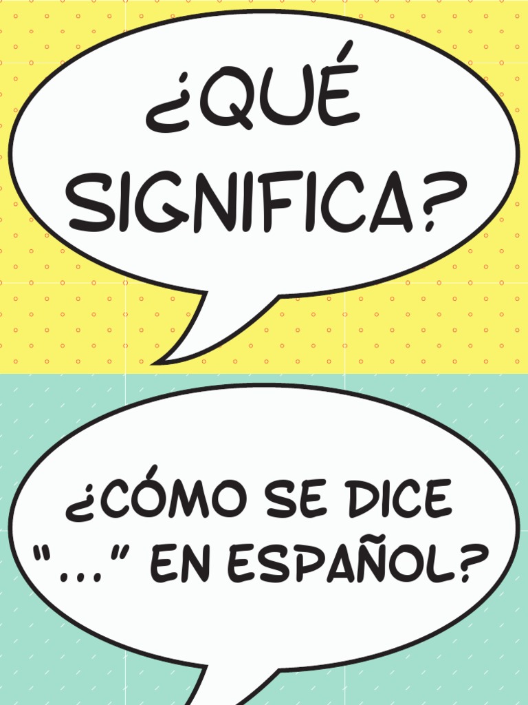 Frases útiles en español | PDF