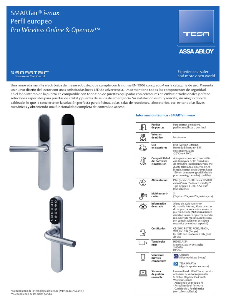 TESA_SMARTair_imax_Datasheet_PWO_Openow_02_2021_FINAL_WEB | PDF ...