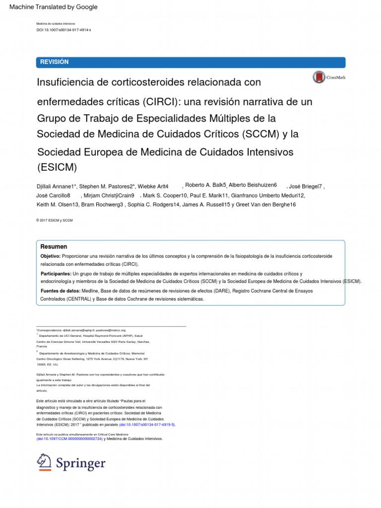 CIRCI | PDF | Hormona adrenocorticotrópica | Cortisol