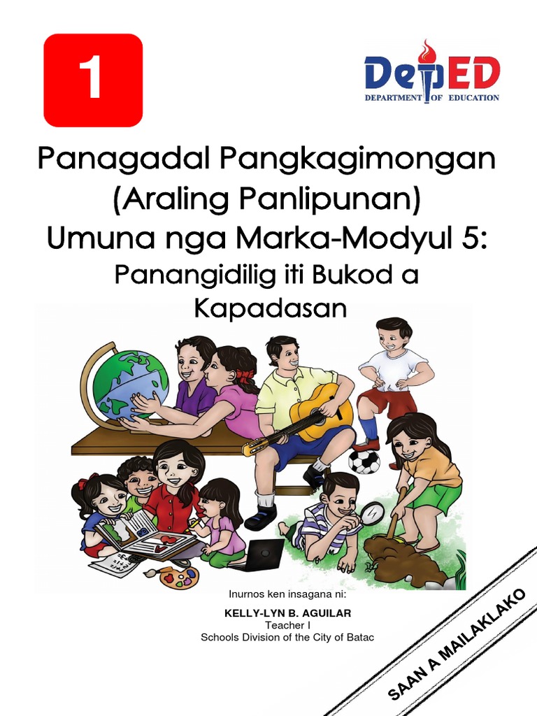 AP1 q1wk5 Mod5 Pangidiligitibukodakapadasan PDF | PDF