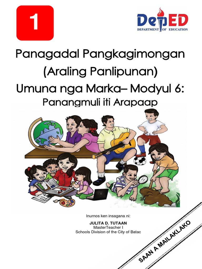 AP1 q1wk6 Mod6 Panagmuliitiarapaap PDF | PDF