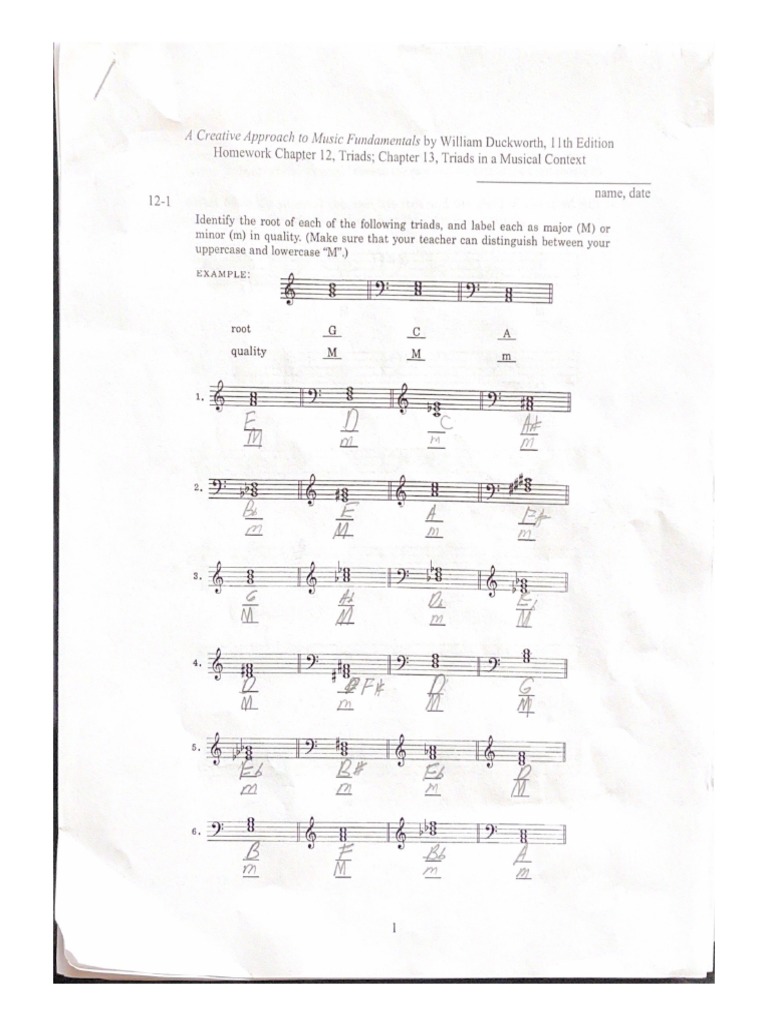 A Creative Approach to Music Fundamentals by William Duckworth, 11th ...
