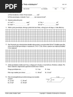 Karta Pracy KL 6 - Pola Wielokatow - Kopia - Kopia | PDF