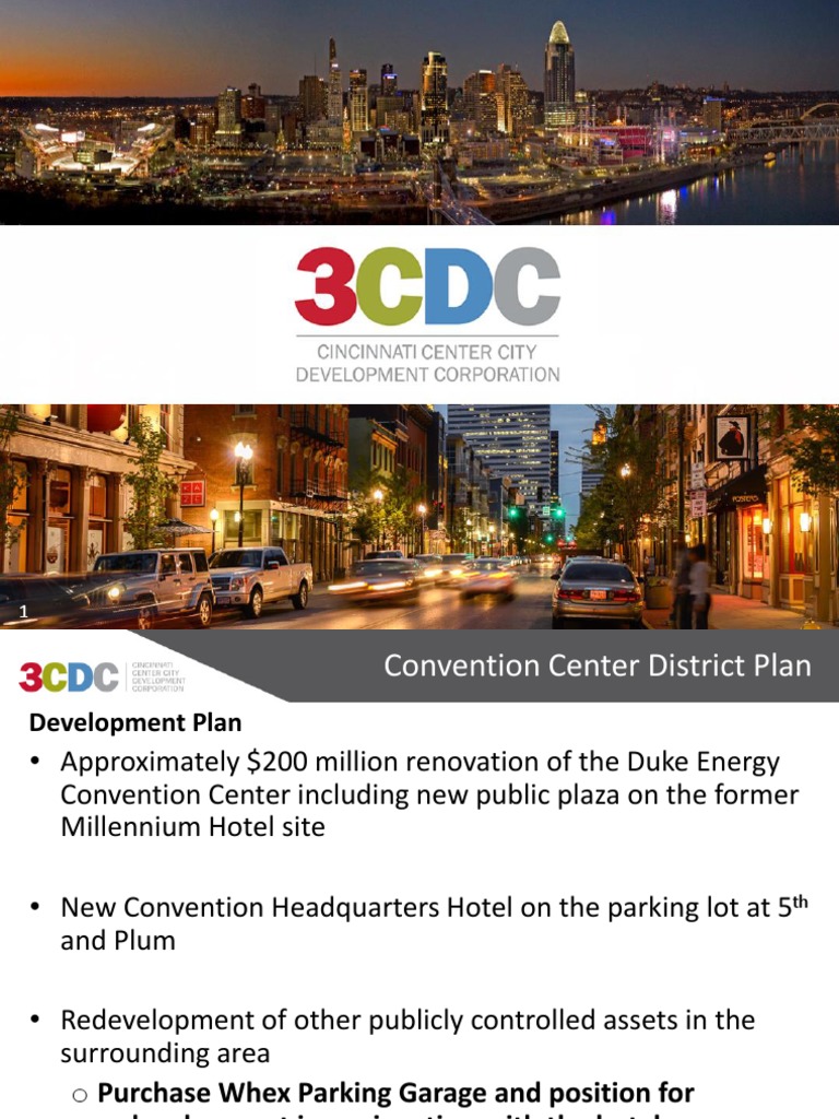 Convention Center District Development Plan | PDF | Loans | Interest