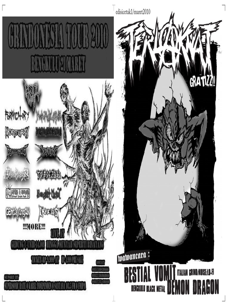 Wawancara dengan Bestial Vomit dan Demon Dragon | PDF