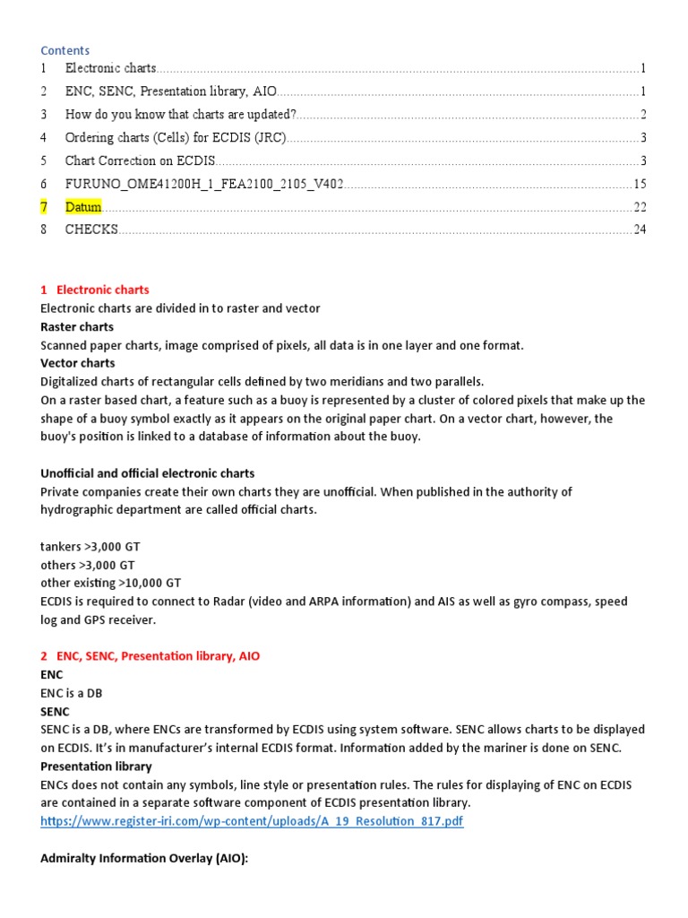 Preparing for an Effective Bridge Team Meeting: A Guide to ECDIS Functions, Checks, and Watch ...