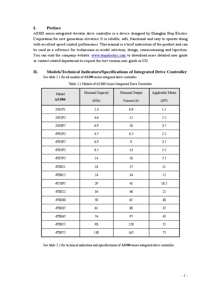 I. Preface | PDF | Switch | Electric Motor