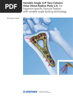 EVOS Wrist Surgical Technique Smith and Nephew | PDF | Drill | Screw