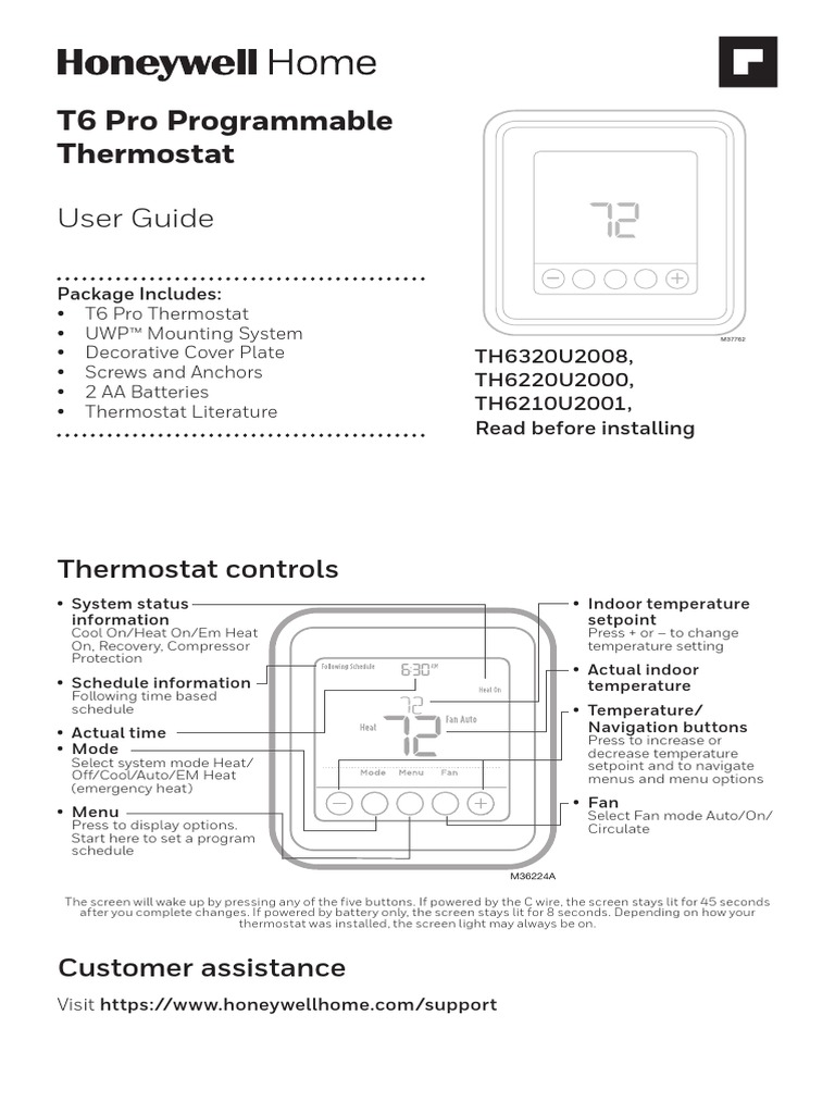 Termostato Manual Pdf Pdf Thermostat Alternating Current