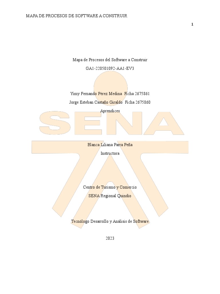 GA1-220501092-AA1-EV03.Mapa de Procesos de Software A Construir | PDF ...