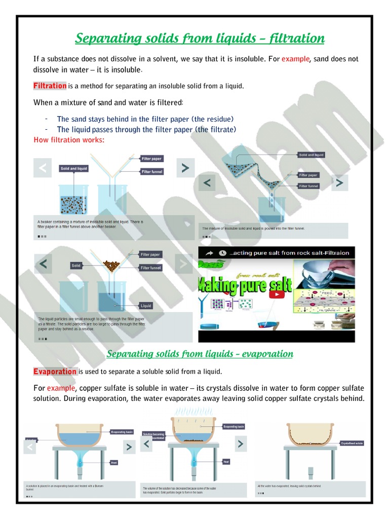 G5-2nd-Separating Mixtures-2016-2017 | PDF