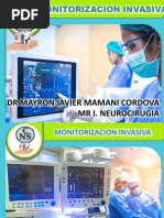 Monitorización Invasiva Linea Arterial | PDF | Presión sanguínea | Artería