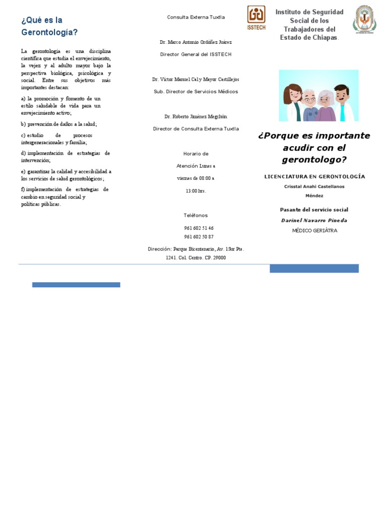 Para Que Sirve Ir Con Un Gerontologo | PDF | Gerontología | Vejez