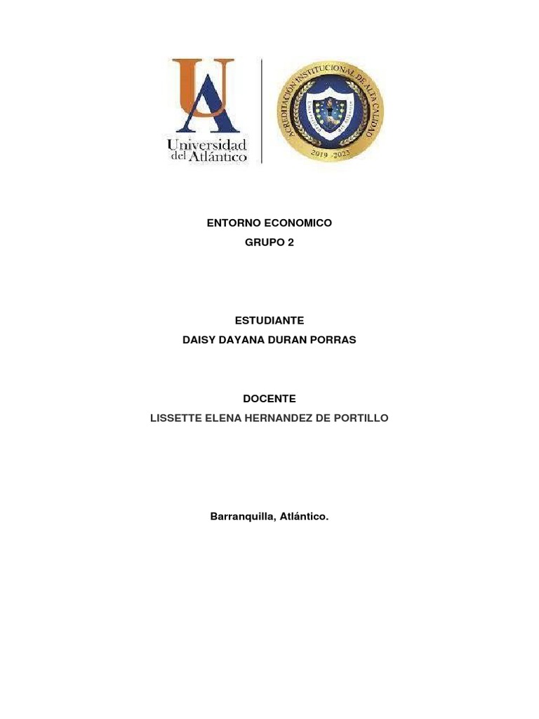 La Inflacion en Colombia - Daisy Duran | PDF | Inflación | Costo de la vida