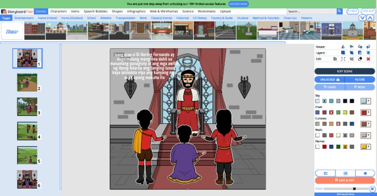 Storyboard Creator - Comic Strip Maker - Storyboard Maker PDF | PDF