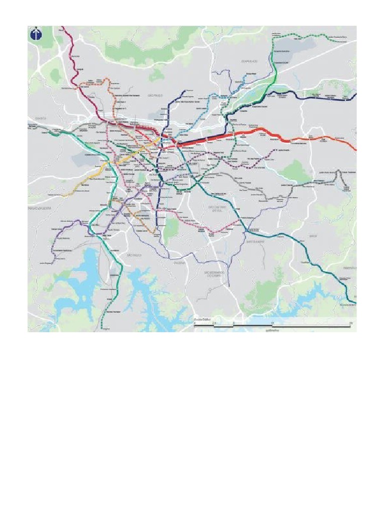 Mapas de Expansão Metrô de São Paulo | PDF