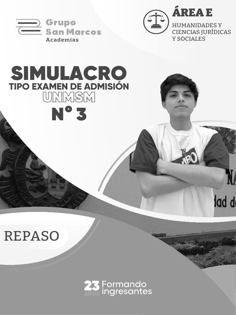 Repaso I Simulacro 3 Area e Con Claves PDF | PDF | Nueva españa | Perú
