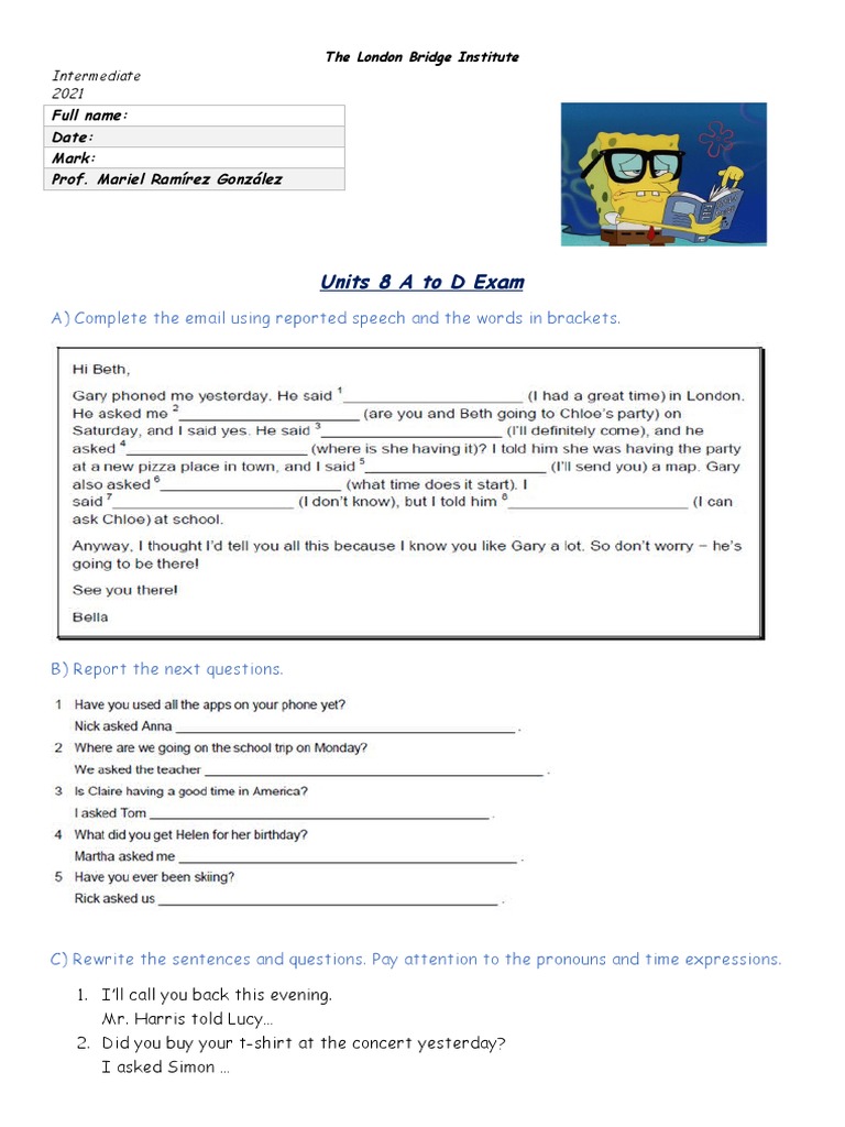 London Bridge Short Story Exercise 2021 | PDF | Cognitive Science ...