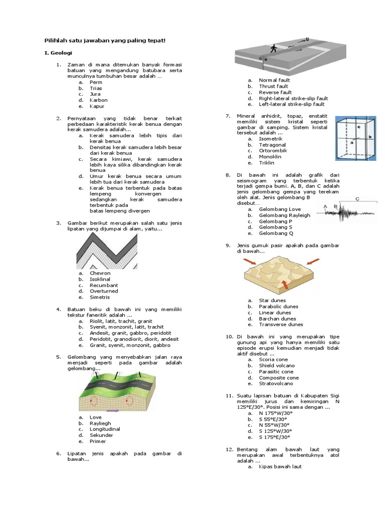 Soal TryOut Kebumian | PDF