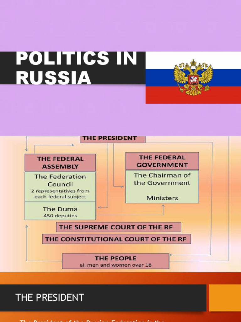 Overview of Russian Political Structure | PDF