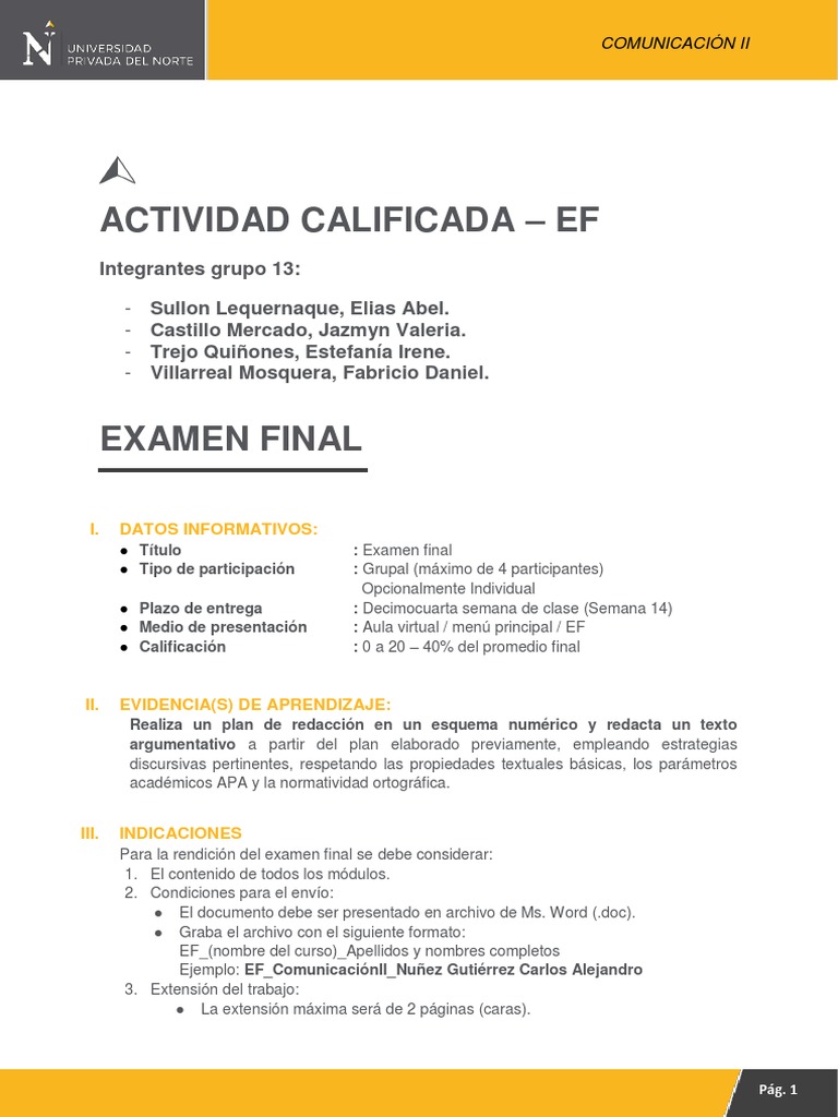 Examen Final UPN Comunicacion II | Descargar gratis PDF | Cannabis (Droga) | Cannabis medicinal