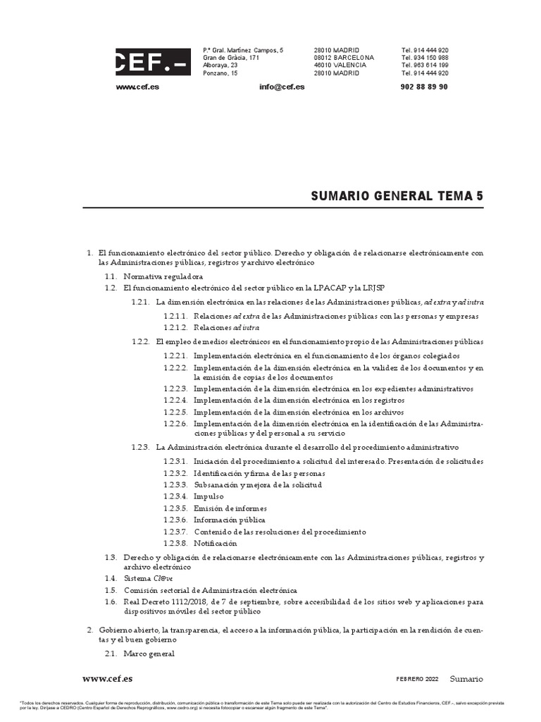 TEMA 5 Aghp - Orgest | PDF | Estado (política) | Ministerio ...