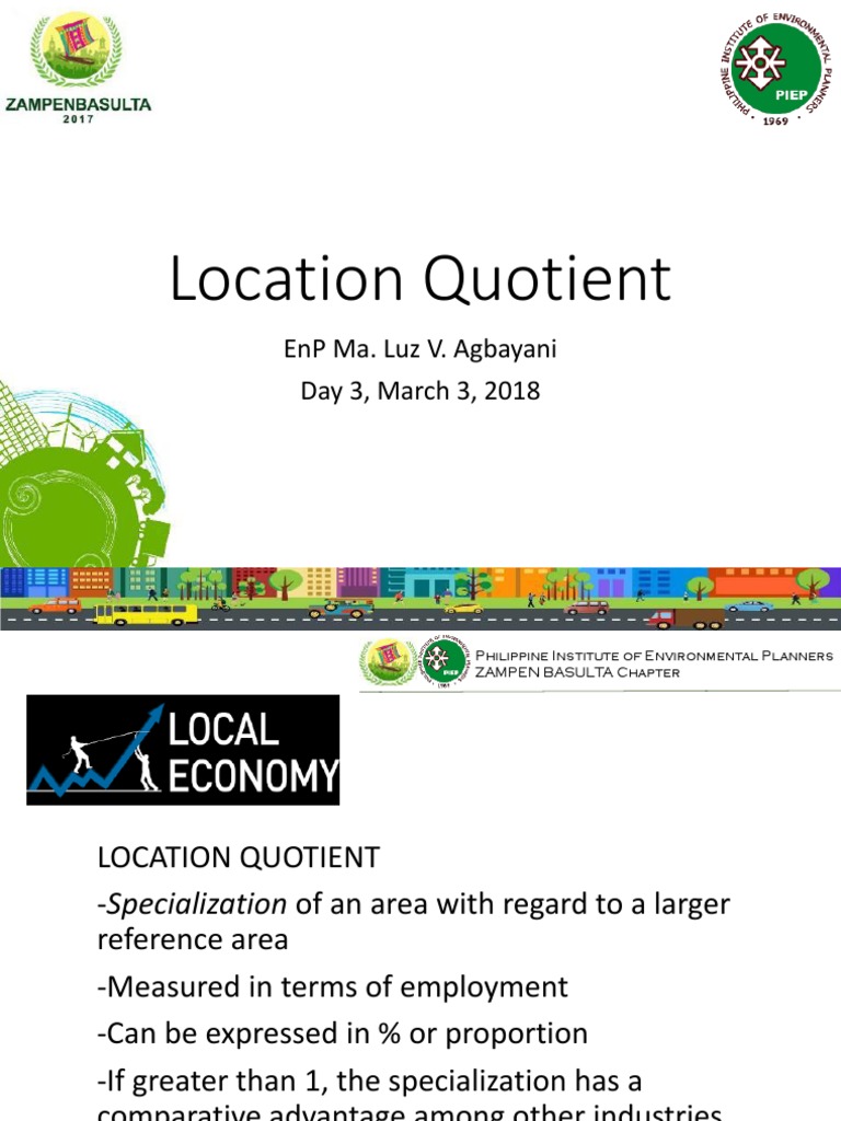 Location Quotient Analysis in Employment | PDF | Economies