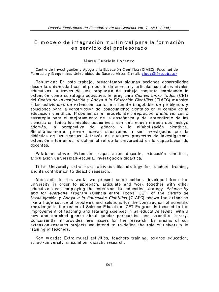 Enseñanza Multinivel | PDF