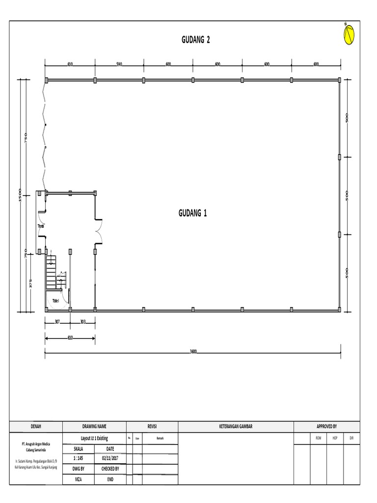 Layout Existing Ir Sutami O9 | PDF
