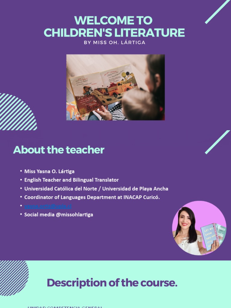 Welcome To Literatura Infantil y Juvenil | PDF