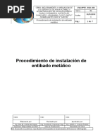 Procedimiento Del Entibado Paso A Paso | PDF