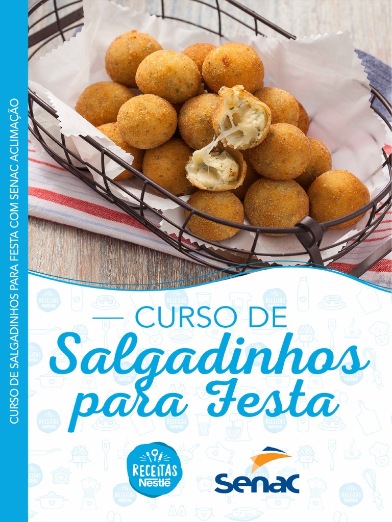 Ebook - MoDULO1 Salgadinhos para Festa | PDF | Caldo | Massa
