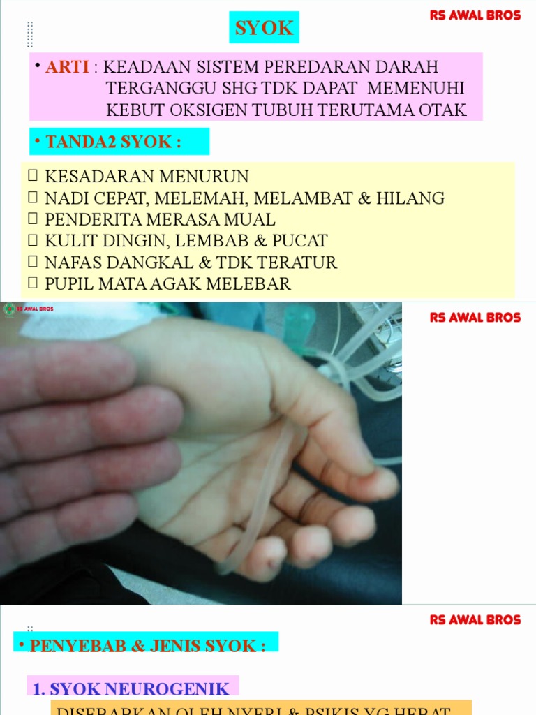 Tanda dan Penanganan Syok | PDF