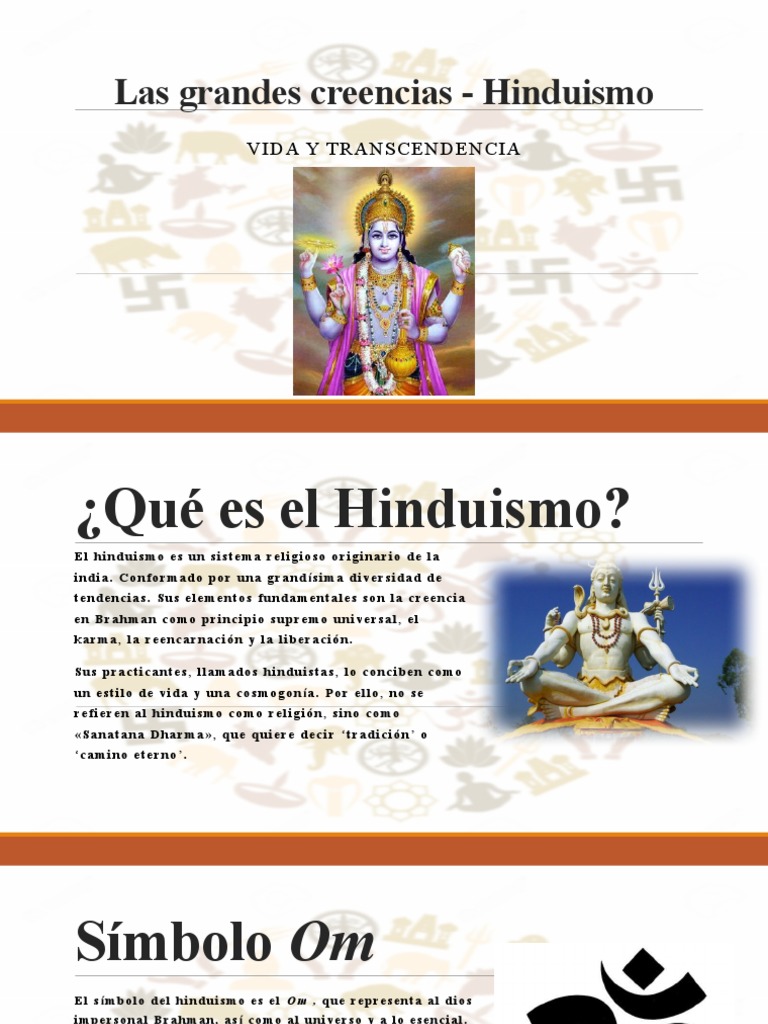 Introducción al Hinduismo y sus Creencias | PDF | Vishnu | Religiones ...