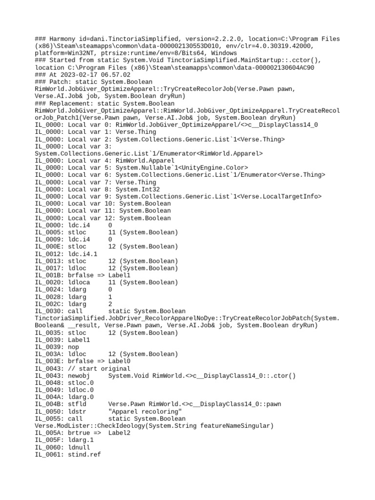 Harmony Log | PDF | Computer Architecture | Software Development