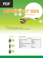 ROCOR NB LIQUID Msds | PDF | Chemistry | Chemicals