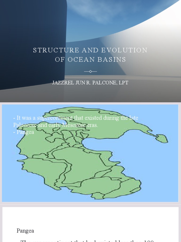 EARTH SCIENCE Q2 W4 L1 Structure and Evolution of Ocean Basins Part 1 | PDF EARTH SCIENCE Q2 W4 L1 Structure and Evolution of Ocean Basins Part 1 | PDF